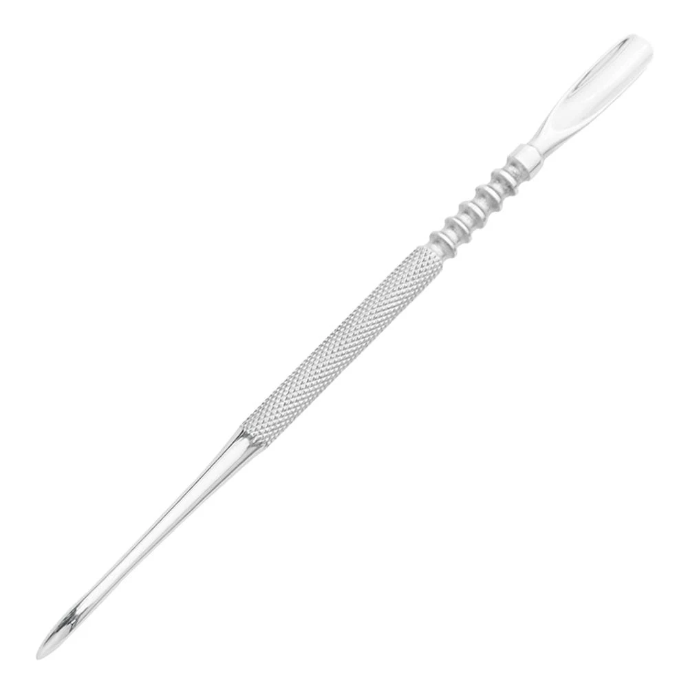 Professional Cuticle Pusher Stainless Steel Dual Head Manicure Pedicure ...