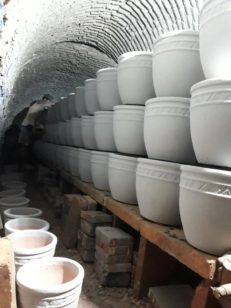 Indoor Pottery Pots Cheap Using For Home And Garden Blue Ceramic Pots ...