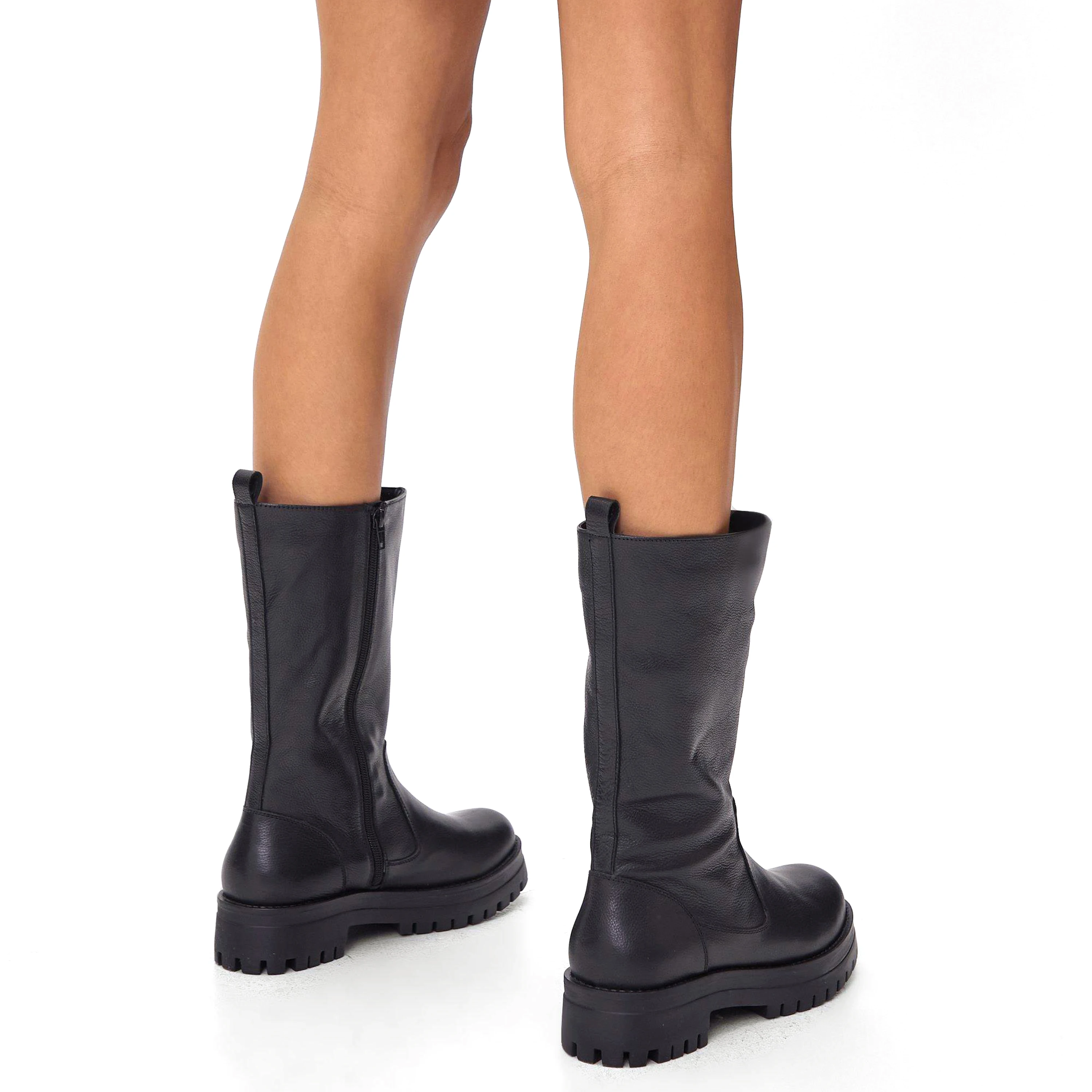 Women Chunky Heel Ankle Boots Woman Shoes Brand Designer Chelsea Winter ...