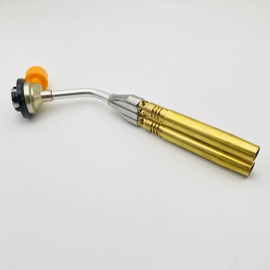 Butane Jet Flame Torch Double Tube Brazing Gas Blow Torch Lighter ...