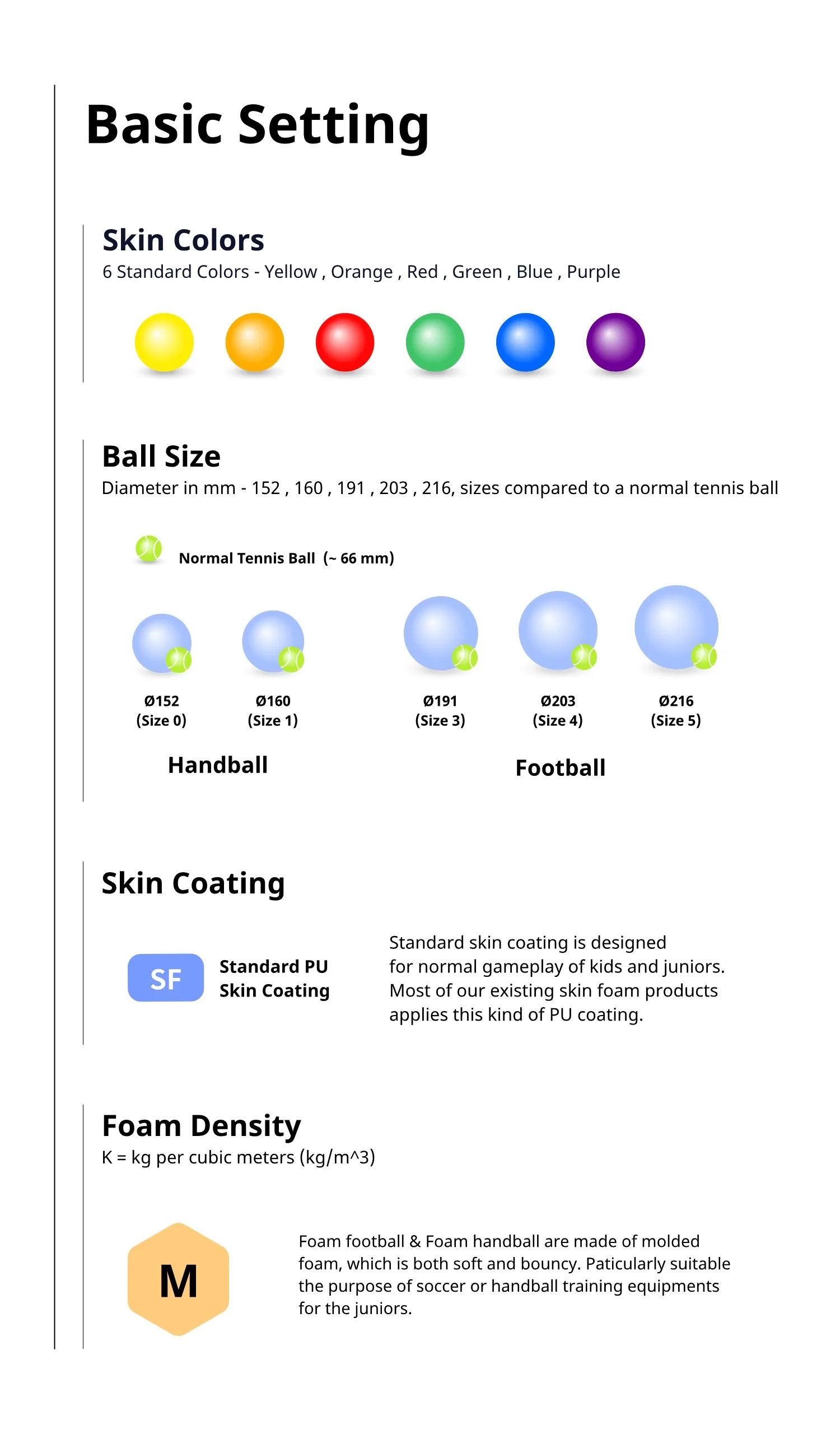 PU Soft Foam Handball Ball for Training - Durable & Versatile