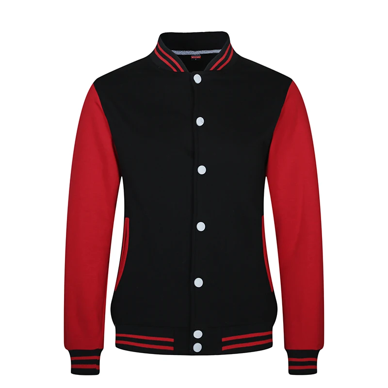 Wholesale Blank Leather Jackets Applique Embroidery Mens Baseball ...