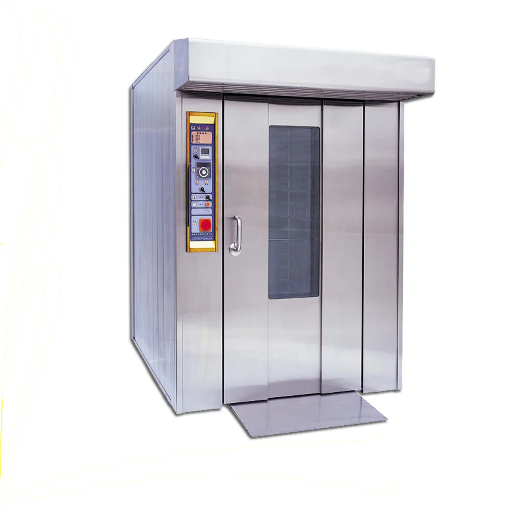 Automatic Rotary Rack Oven 32 / 36 Trays Bakery Baking Ovens Electric ...