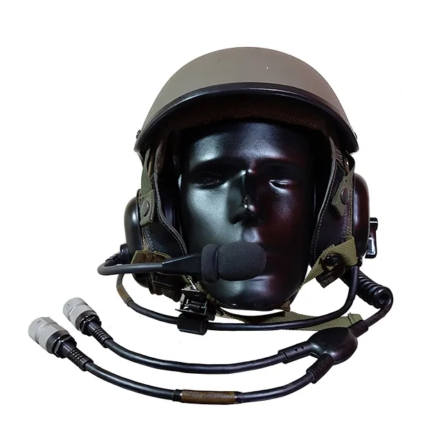 CVC Vehicle Crewman Pilot Helmet Headset BDH-132 - Light Weight & Comfort