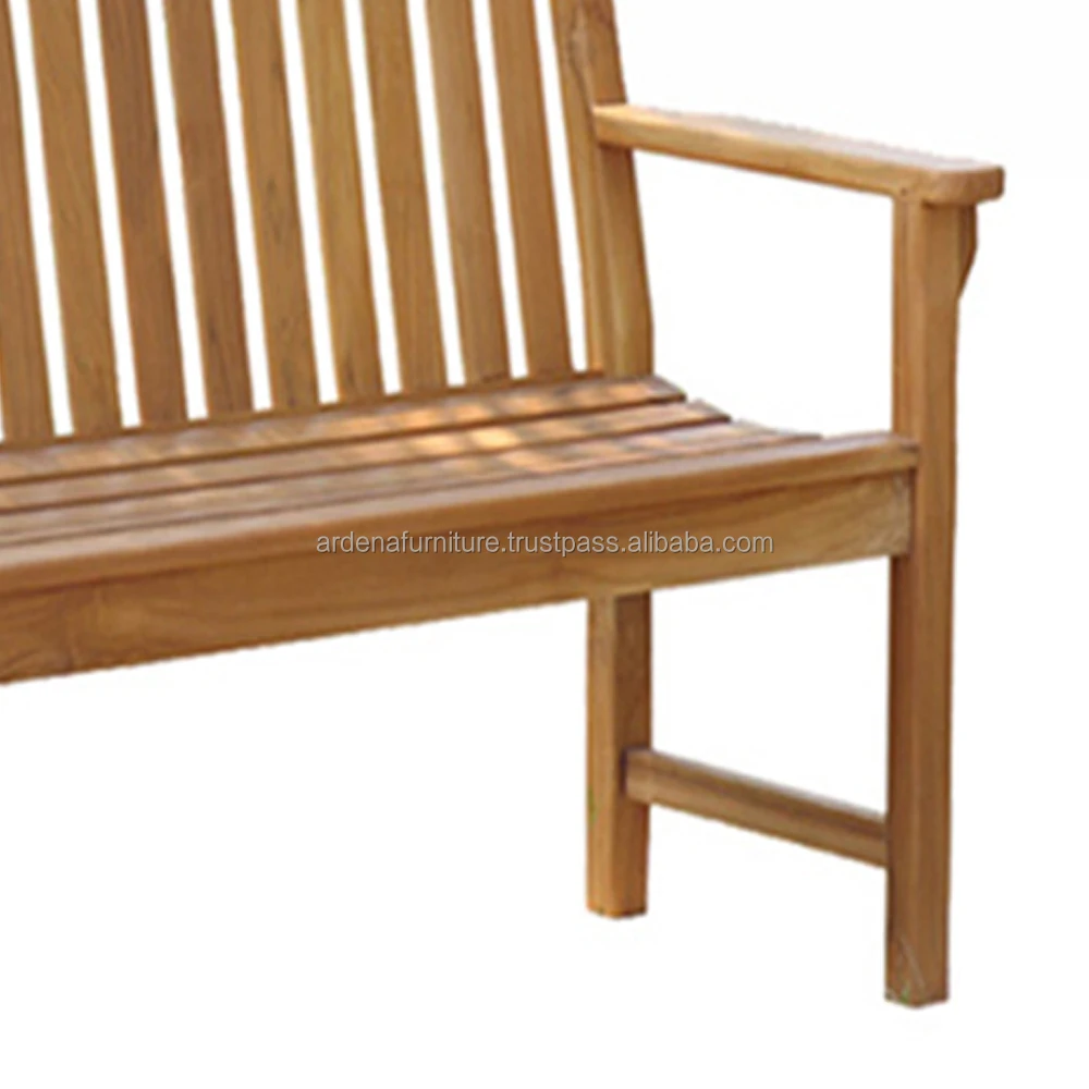 Comfortable Seat Antique Solid Wood Teak Outdoor Benches Garden Chairs ...