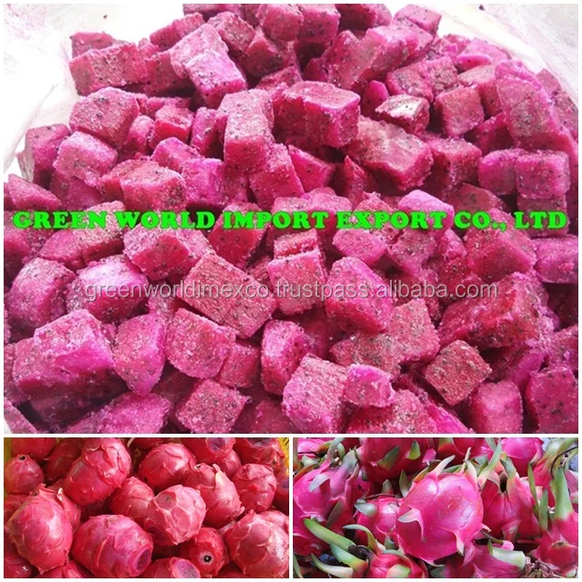 Our Most Delectable Frozen Pitaya/dragon Fruit From Vietnam With Finest ...