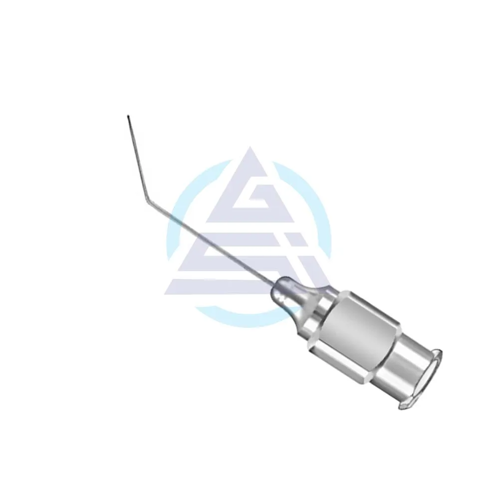 Dissection Hydro cannula 25G Angled Flat Tip, Ophthalmic Eye Surgery ...
