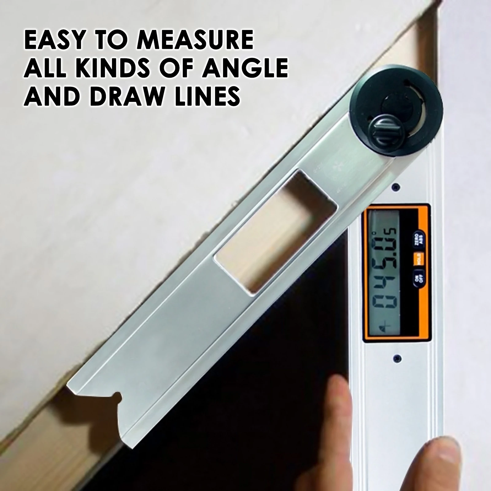 Multifunction Waterproof Digital Angle Finder Gauge Protractor Meter ...