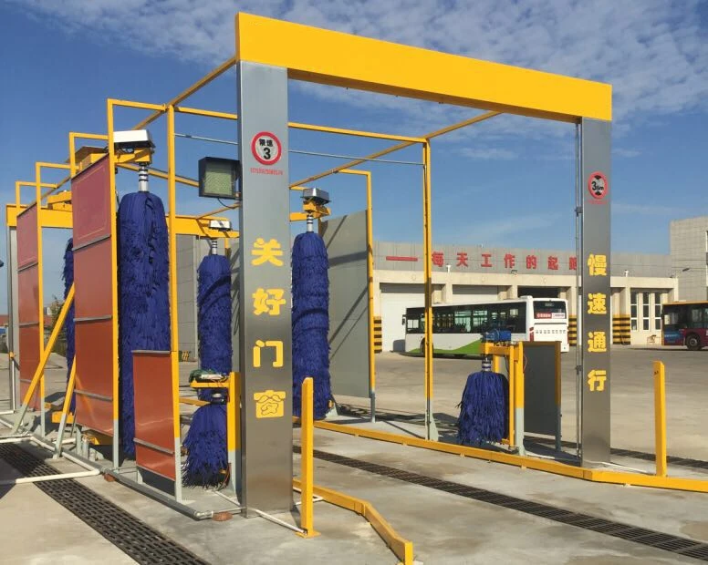 High Pressure Gantry Automatic Mobile Car & Bus Wash Equipment