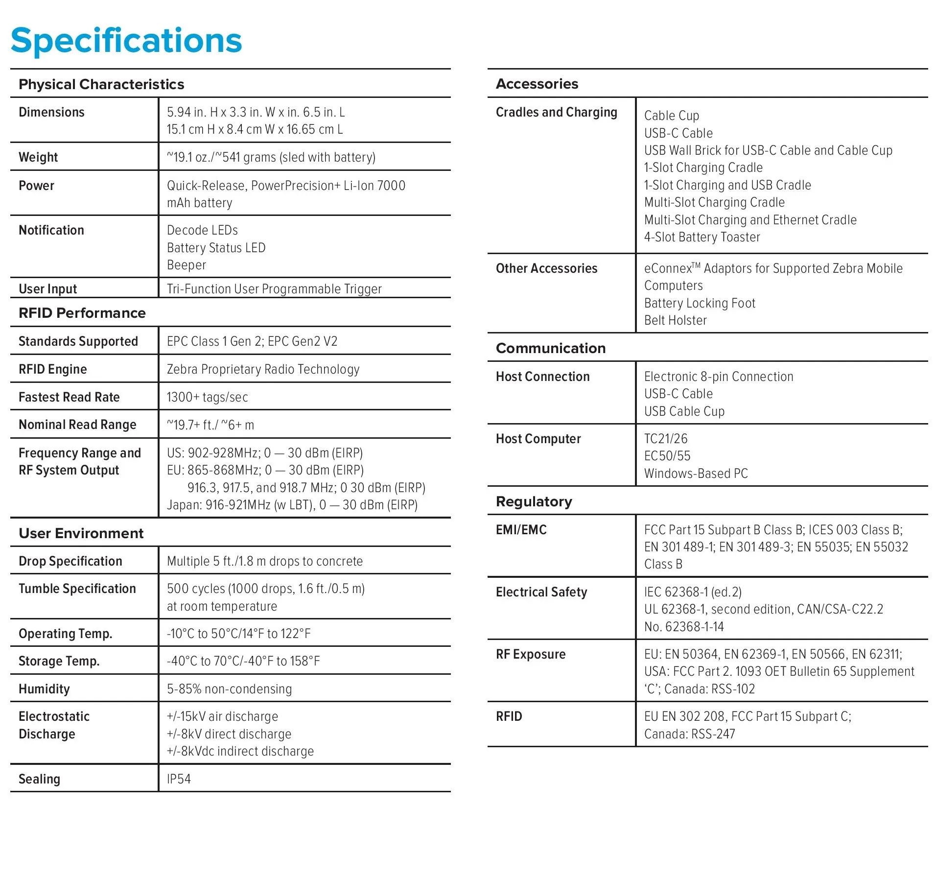 Zebra RFD40 UHF RFID Reader - Efficient Warehouse Solutions