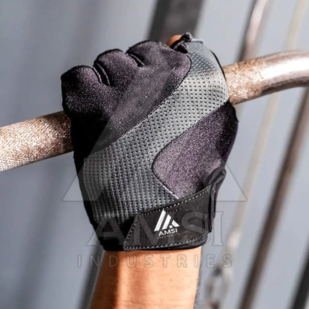 Sports Cross Training Grip Hand Gloves With Adjustable Wrist Wrap Strap ...