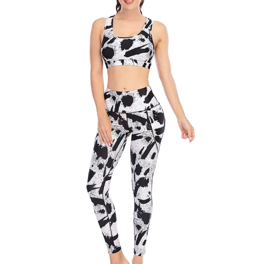 One Piece Yoga Jumpsuits Gym Workout Sets With Chest Pads Sexy Hollow Out Fitness Bodysuits