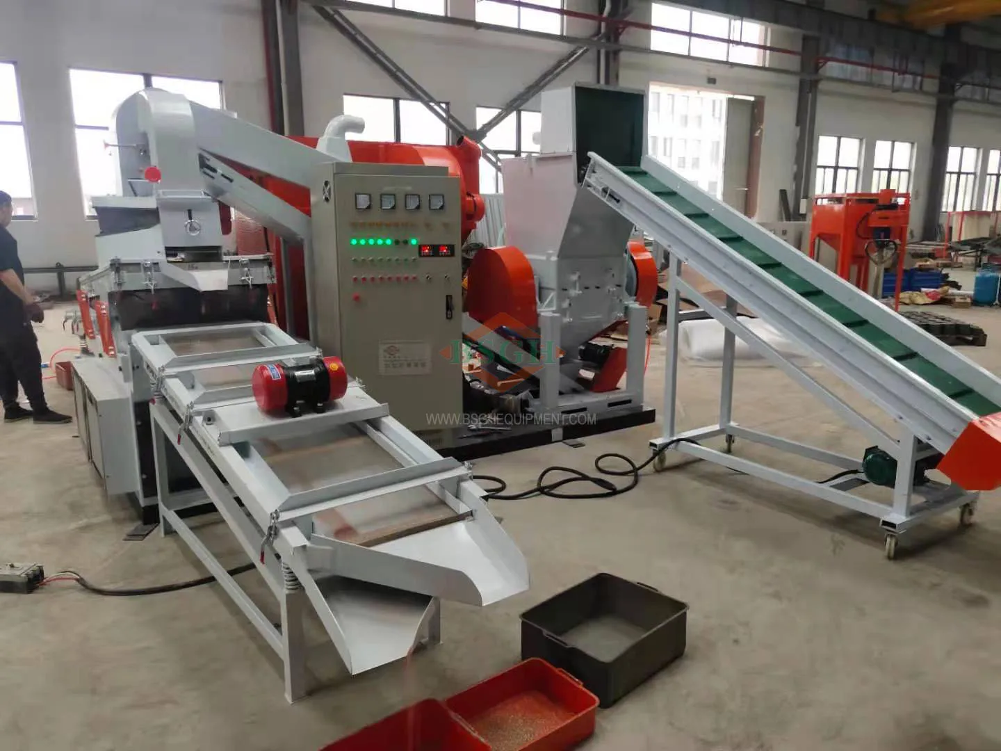 BSGH Cable Granulating Machine - Efficient Copper Recycling