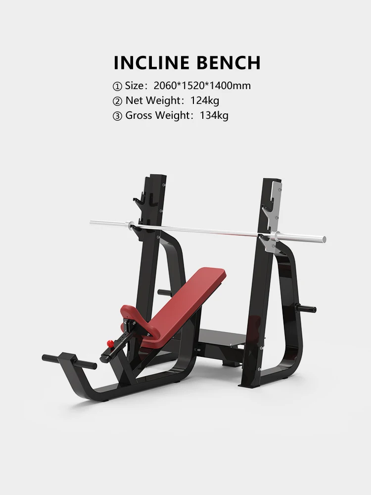 Commercial Gym Equipment Heavy Duty Incline Workout Benches Including ...