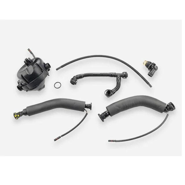 11617531423曲轴箱通风口PCV阀油分离器软管套件，用于BMW E81 E82 E87 E88 E90 E91 E92 E93 E60 ...